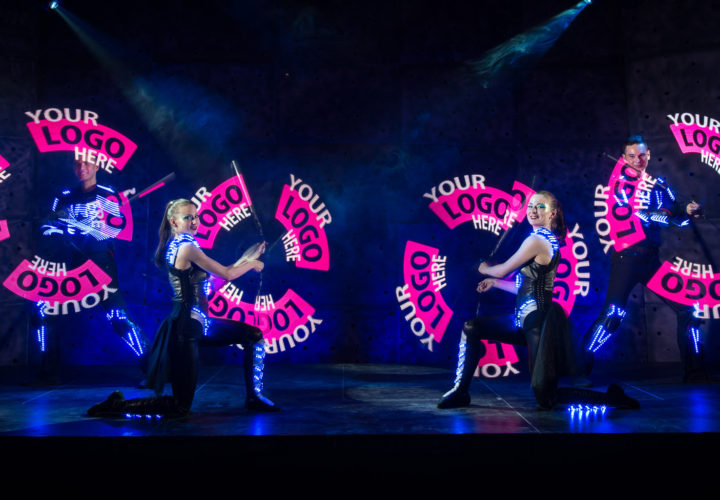 Visual Poi™ - Fireshow and Lightshow Pyroterra - modern LED effect