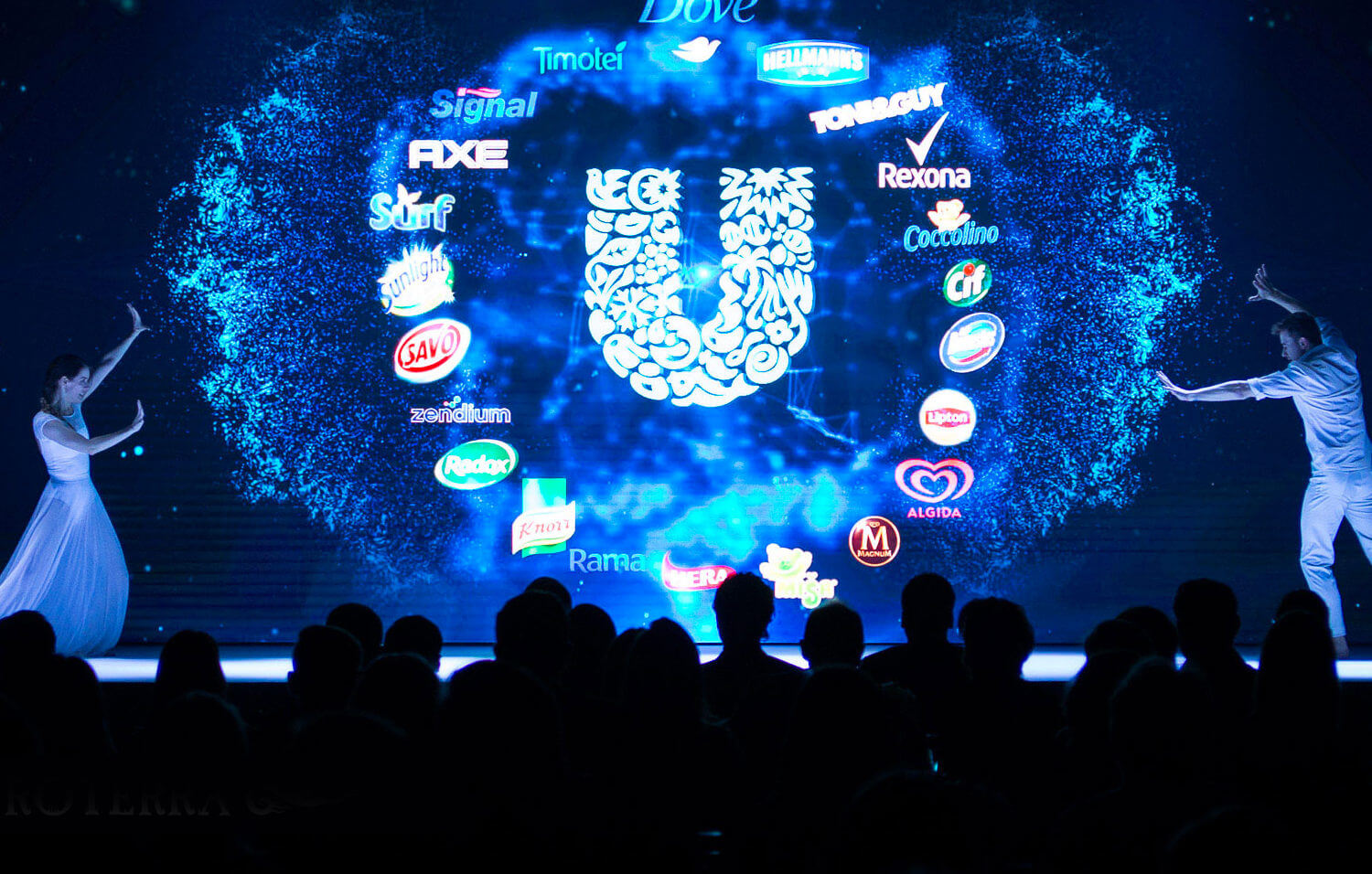 Interactive dance - a projection show that tells your story.